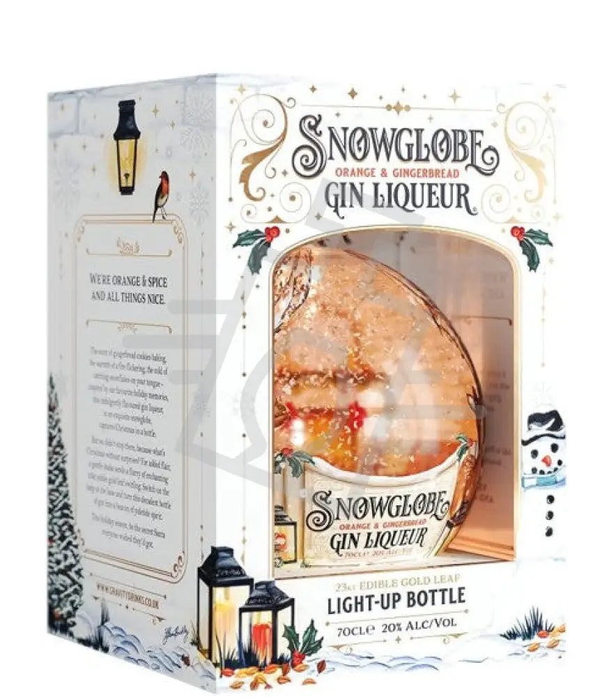 Snowglobe Orange & Gingerbread Christmas Gin Likőr [0,7L|20%]